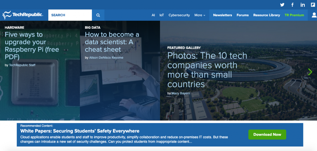 10 most influential US technology publications - Vitis PR