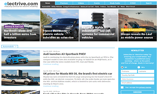 Top 10 Electric Vehicle (EV) business publications - Vitis PR